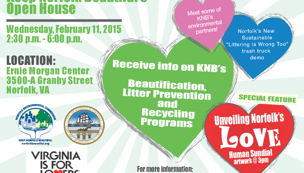 Keep Norfolk Beautiful Open House - Keep Virginia Beautiful