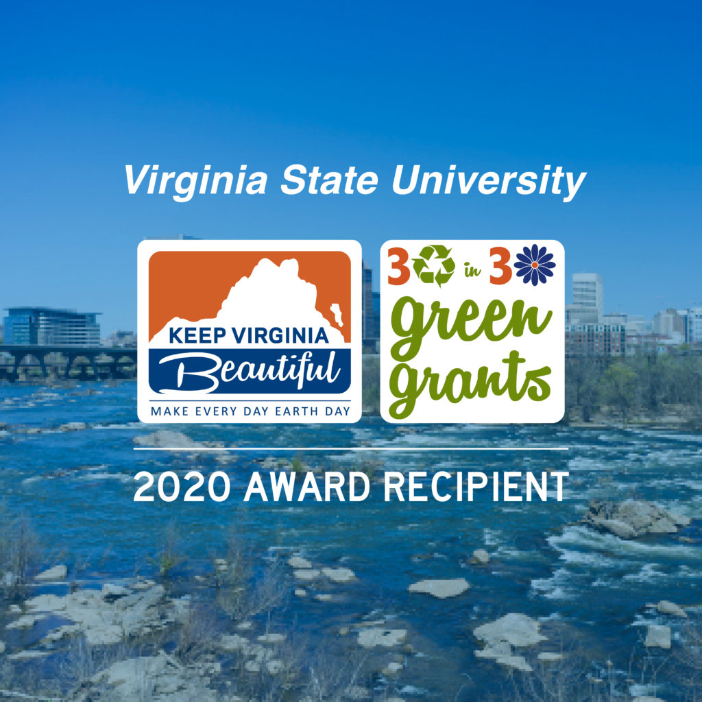 VSU Awarded $1,000 for Kick Butt Campaign - Keep Virginia Beautiful